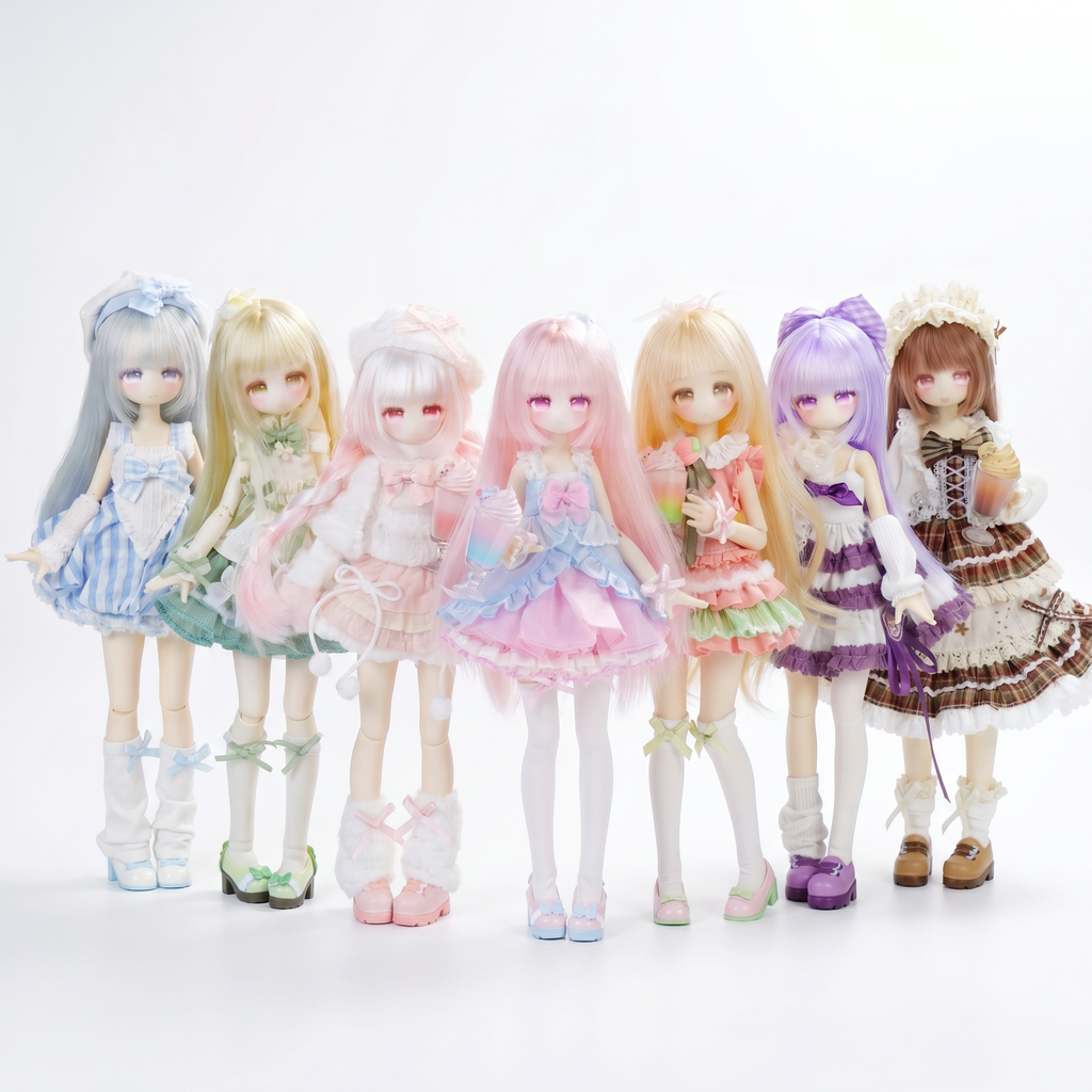 Weiyuji Four Seasons Tea Story Series 1/6 Scale BJD Blind Box Action F ...